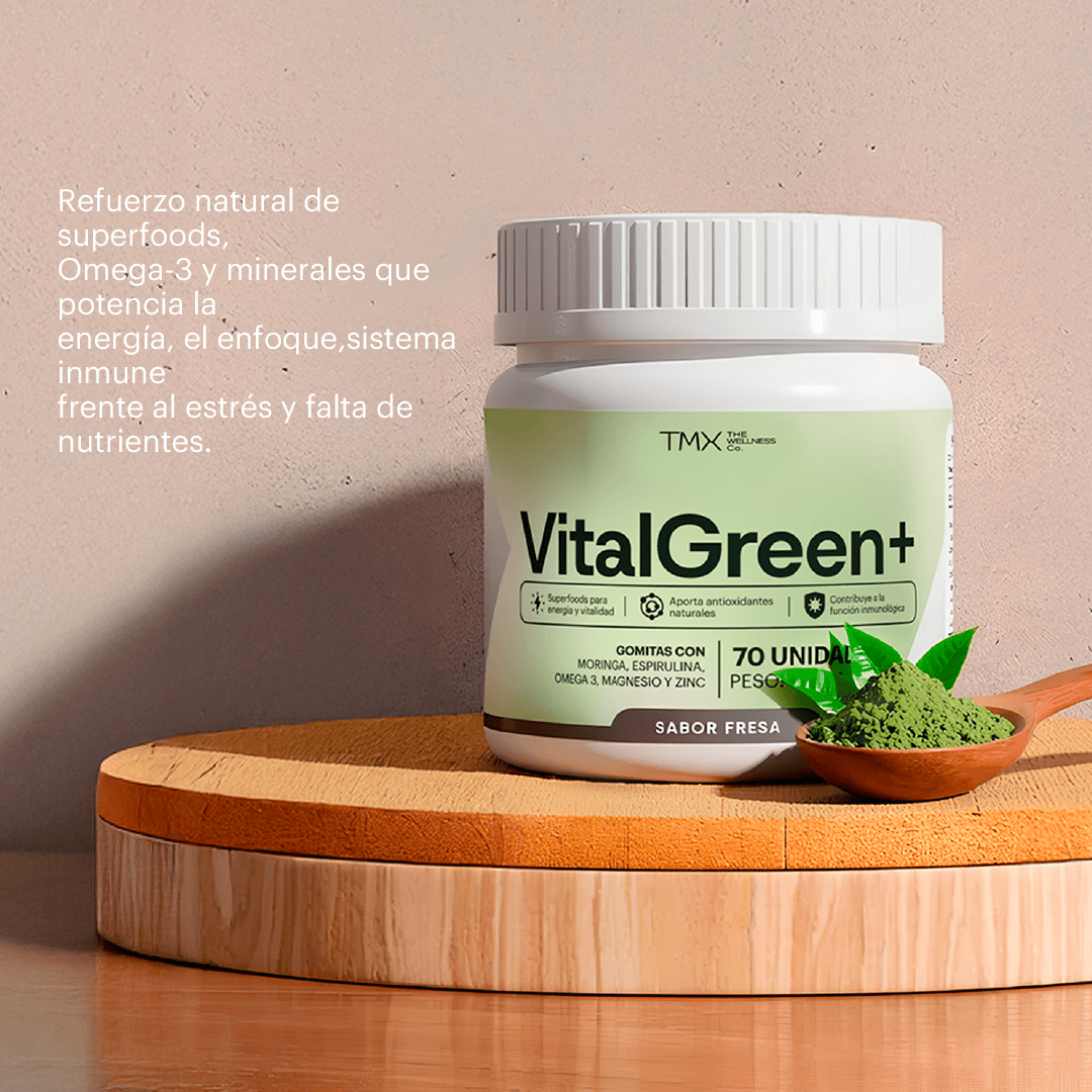 VITALGREEN+ Gomitas – TMX - PE